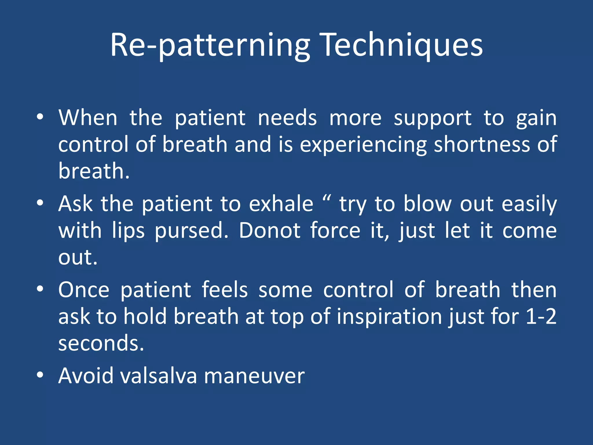 The diaphragm facilitation techniques | PPTX