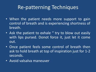 The diaphragm facilitation techniques | PPTX