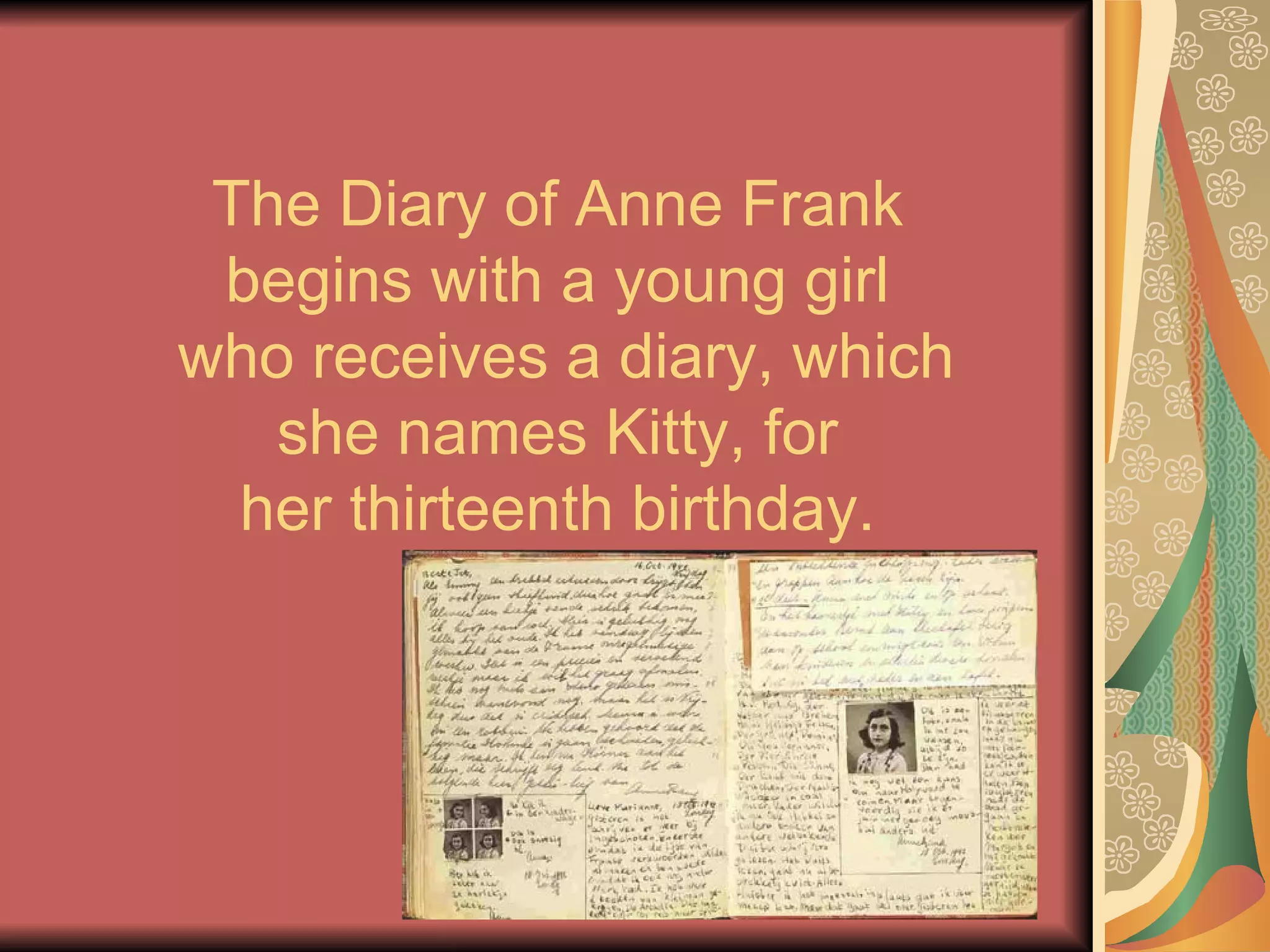 The Diary of Anne Frank | PPT