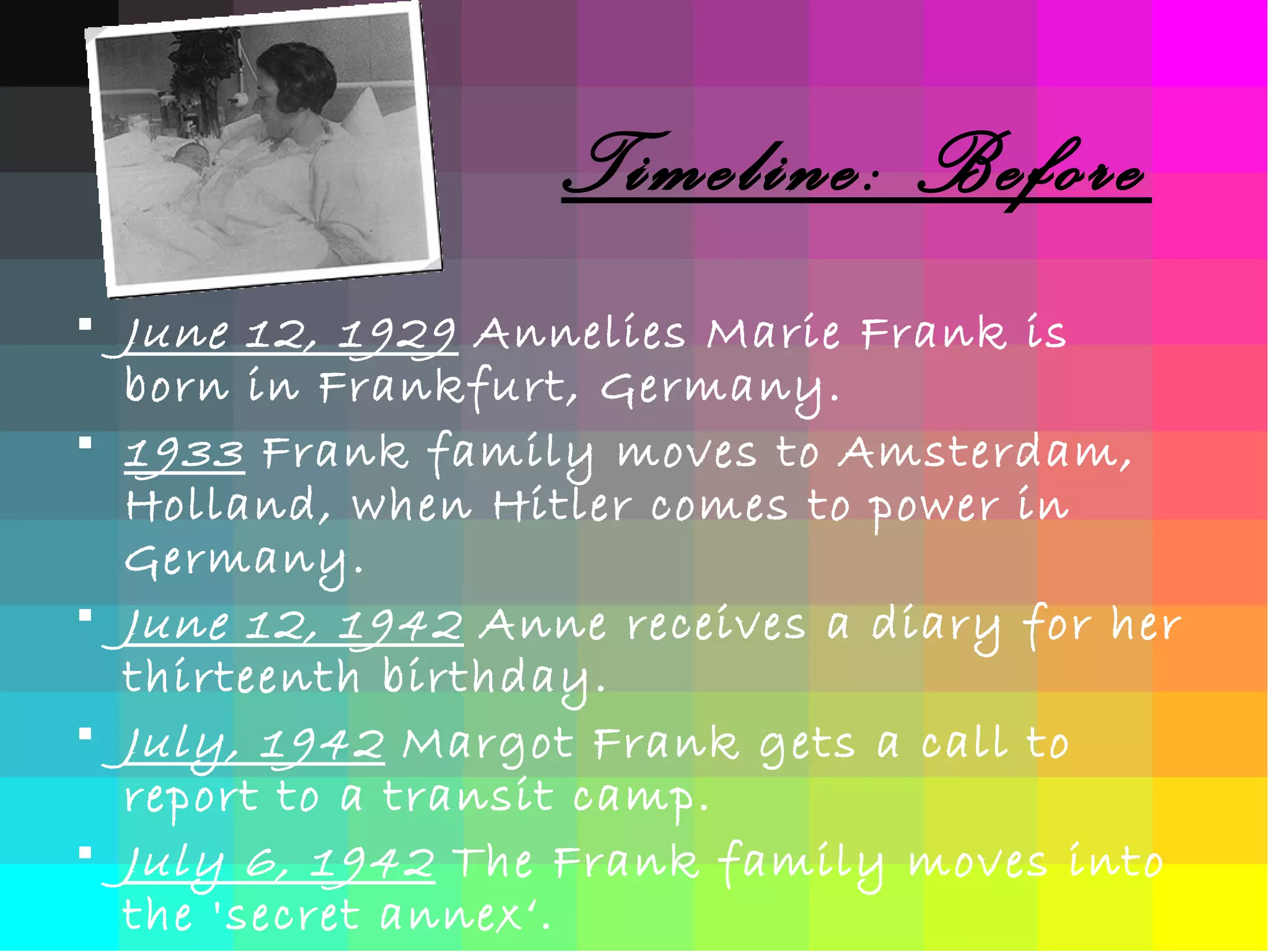 The diary of anne frank | PPT