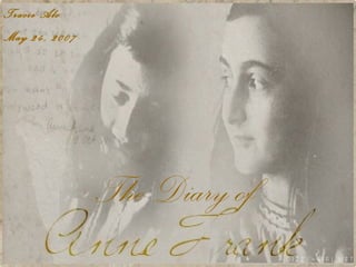 The diary of anne frank | PPT