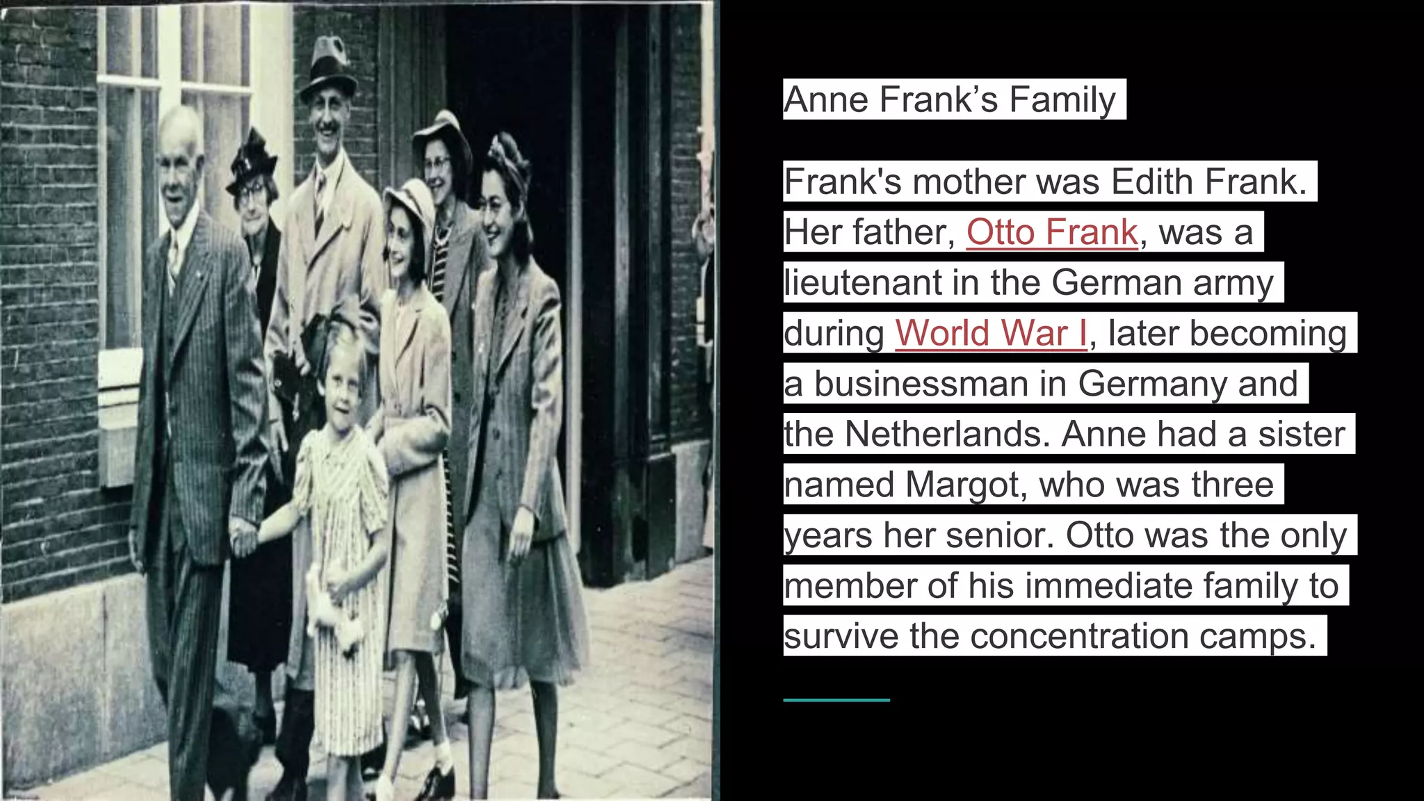 The Diary of Anne Frank | PPTX