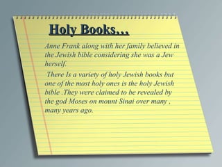 The diary of anne frank 1 | ODP