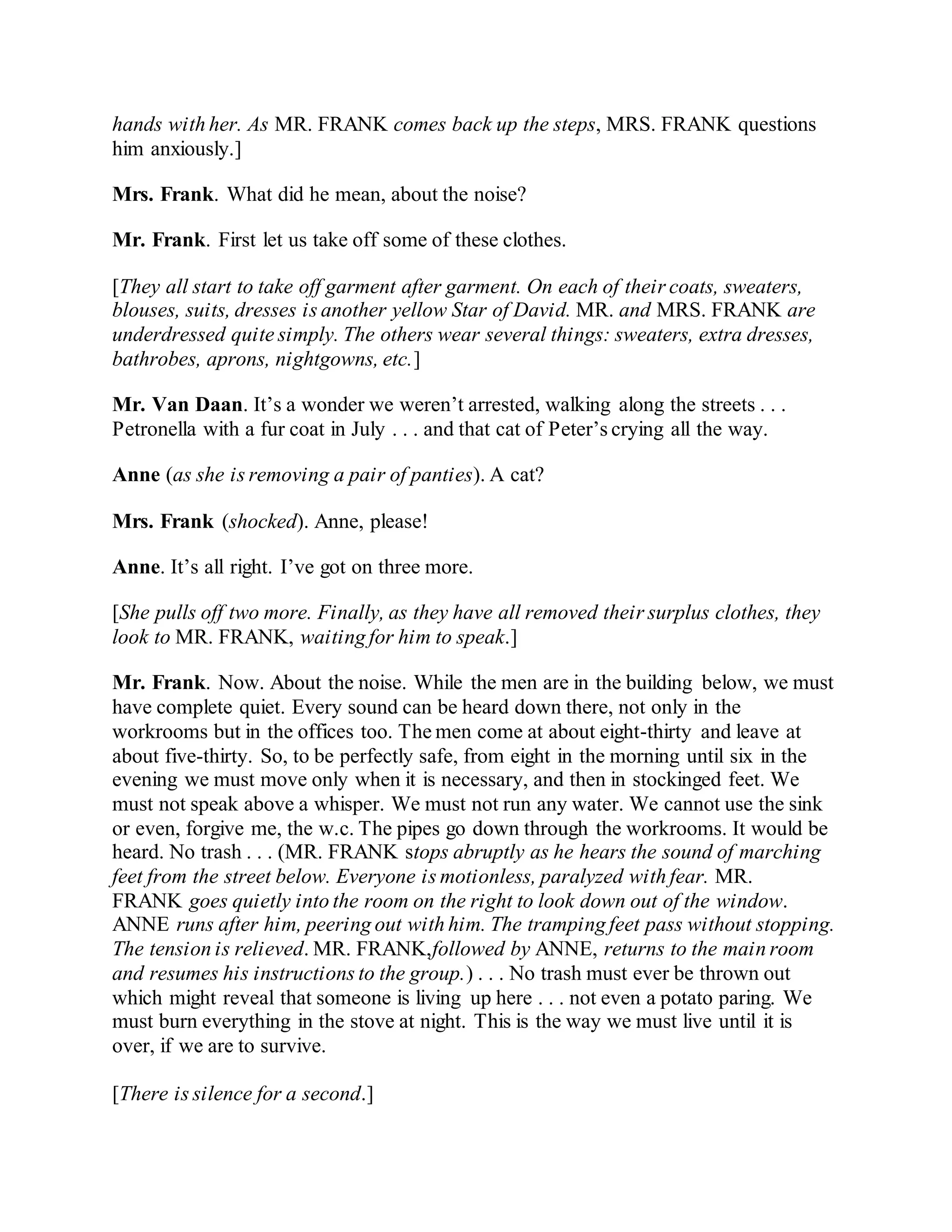 The diary of anne frank act i scenes 1 2 | DOCX