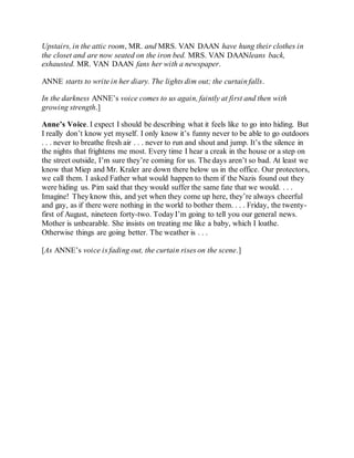 The diary of anne frank act i scenes 1 2 | DOCX