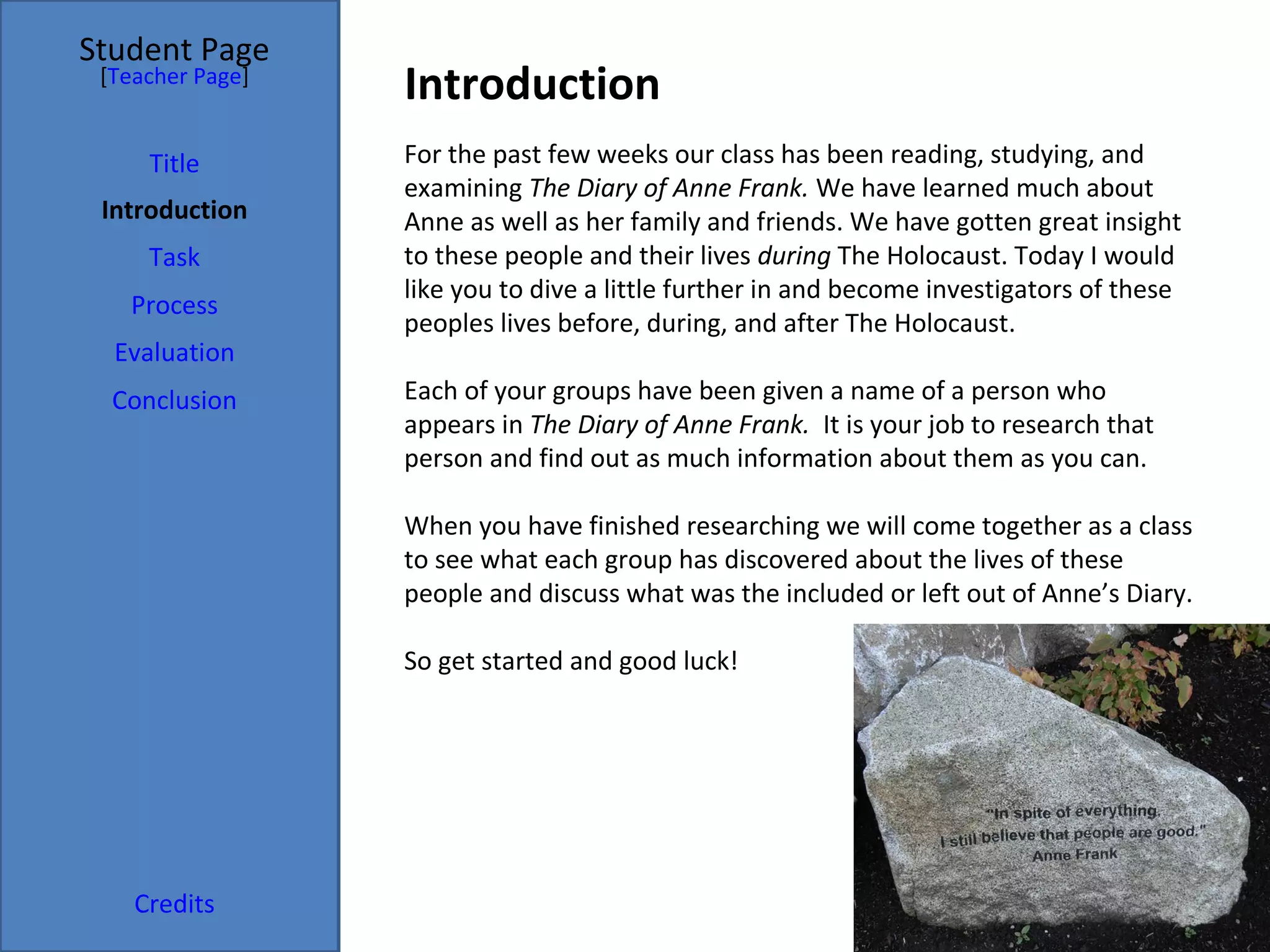 The Diary Of Anne Frank Webquest | PPT | Homework and Study | Education