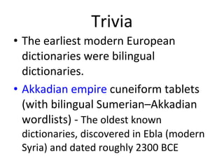 The dictionary | PPT