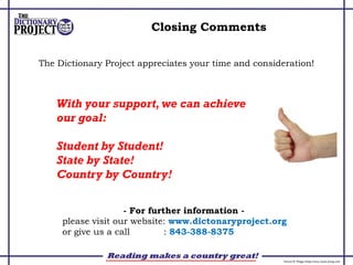 The Dictionary Project - Introduction | PPTX