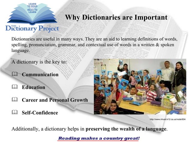 The Dictionary Project | PPT
