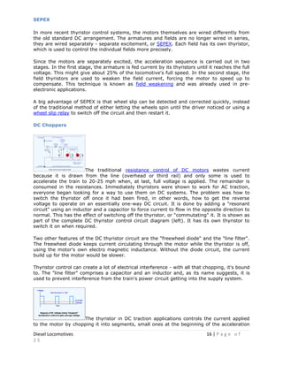 The diesel locomotive | DOCX