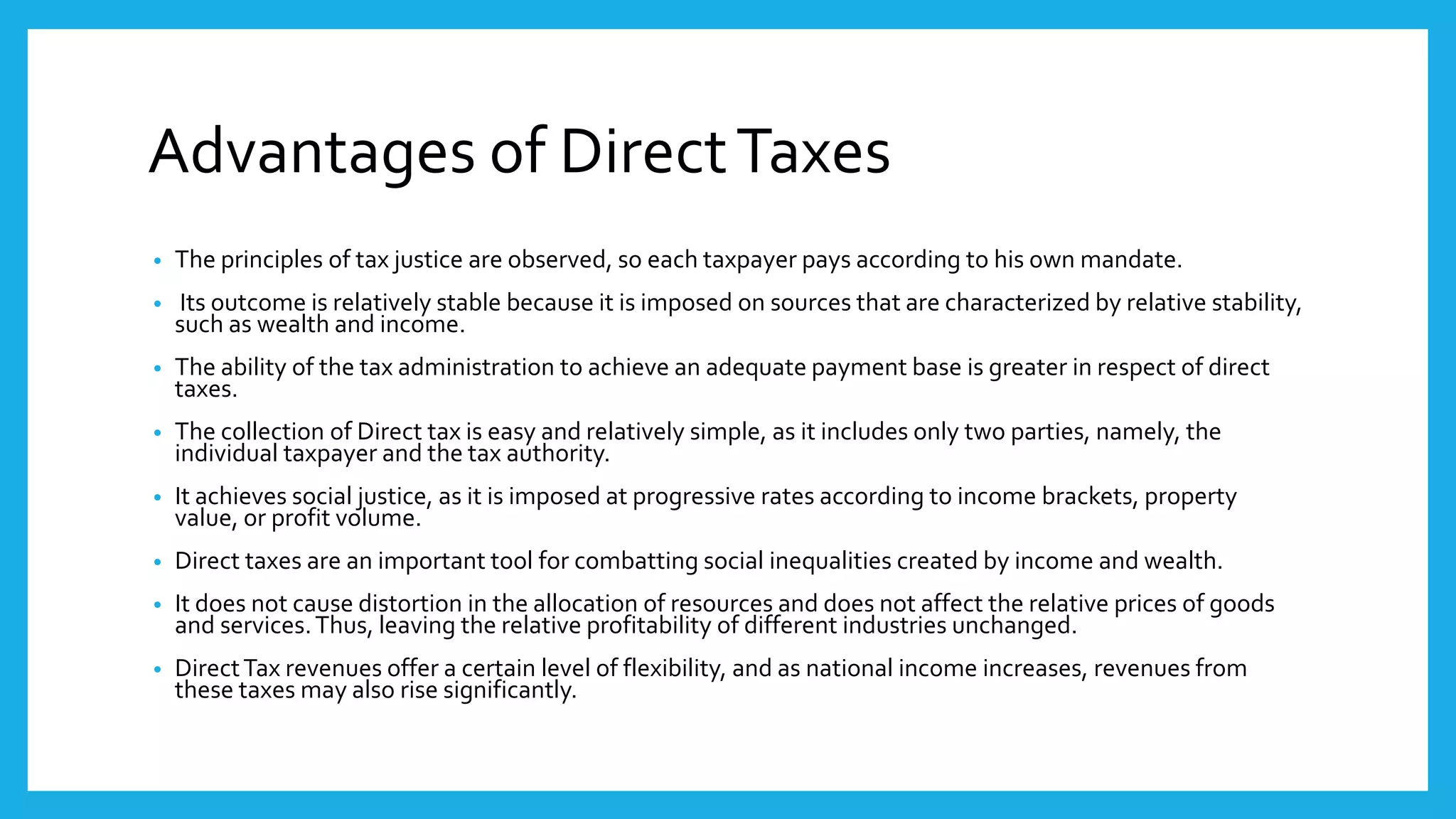 The difference between direct and indirect taxes | PPTX | Business Accounting & Finance | Business