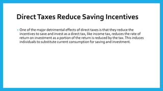The difference between direct and indirect taxes | PPTX