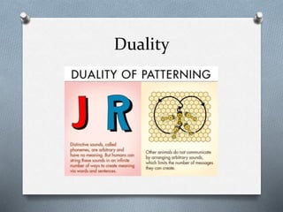 The difference between human and animal language | PPTX