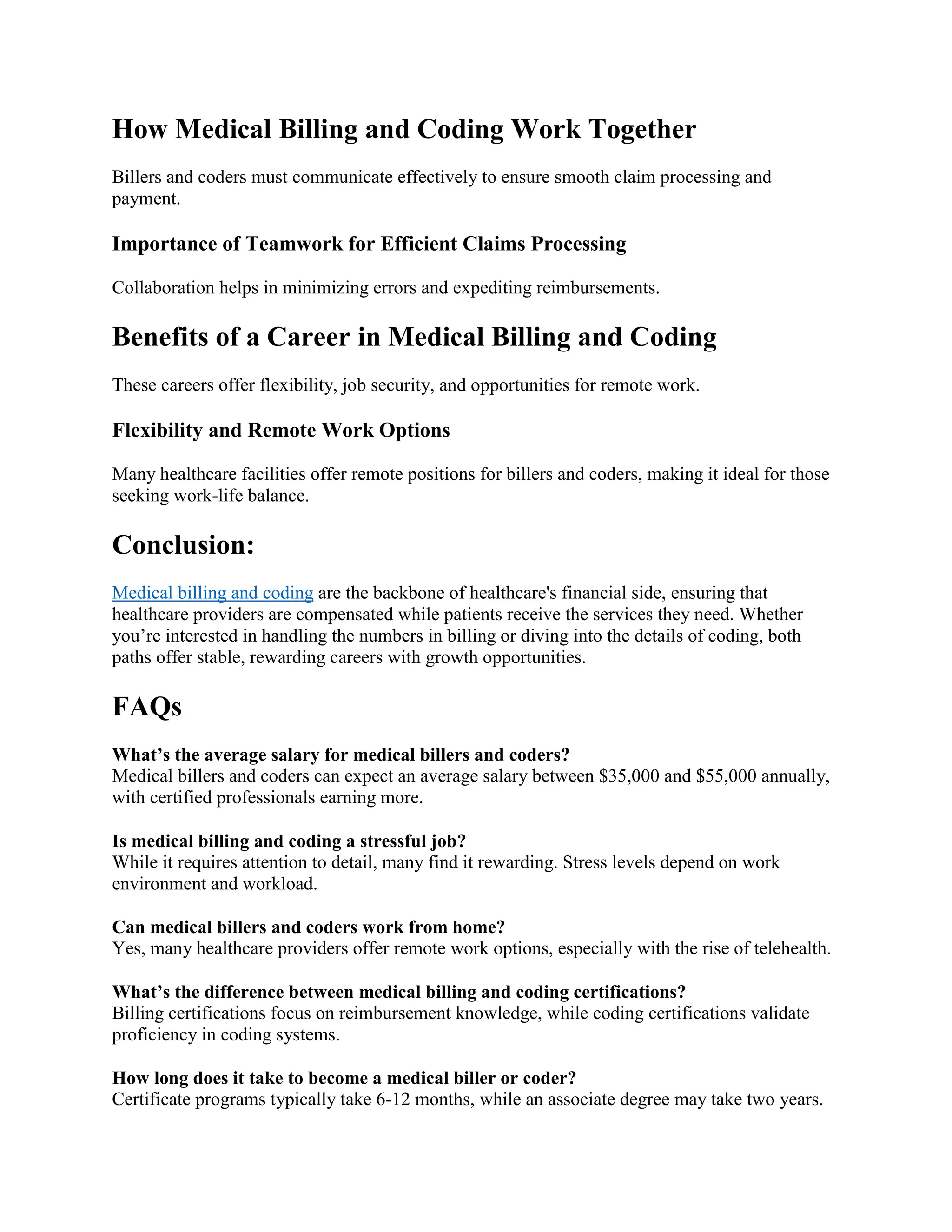 The Difference Between Medical Billing and Coding.pdf | Health ...