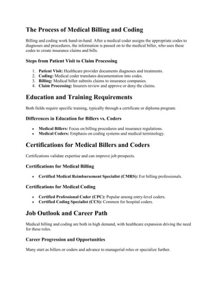 The Difference Between Medical Billing and Coding.pdf | Health ...