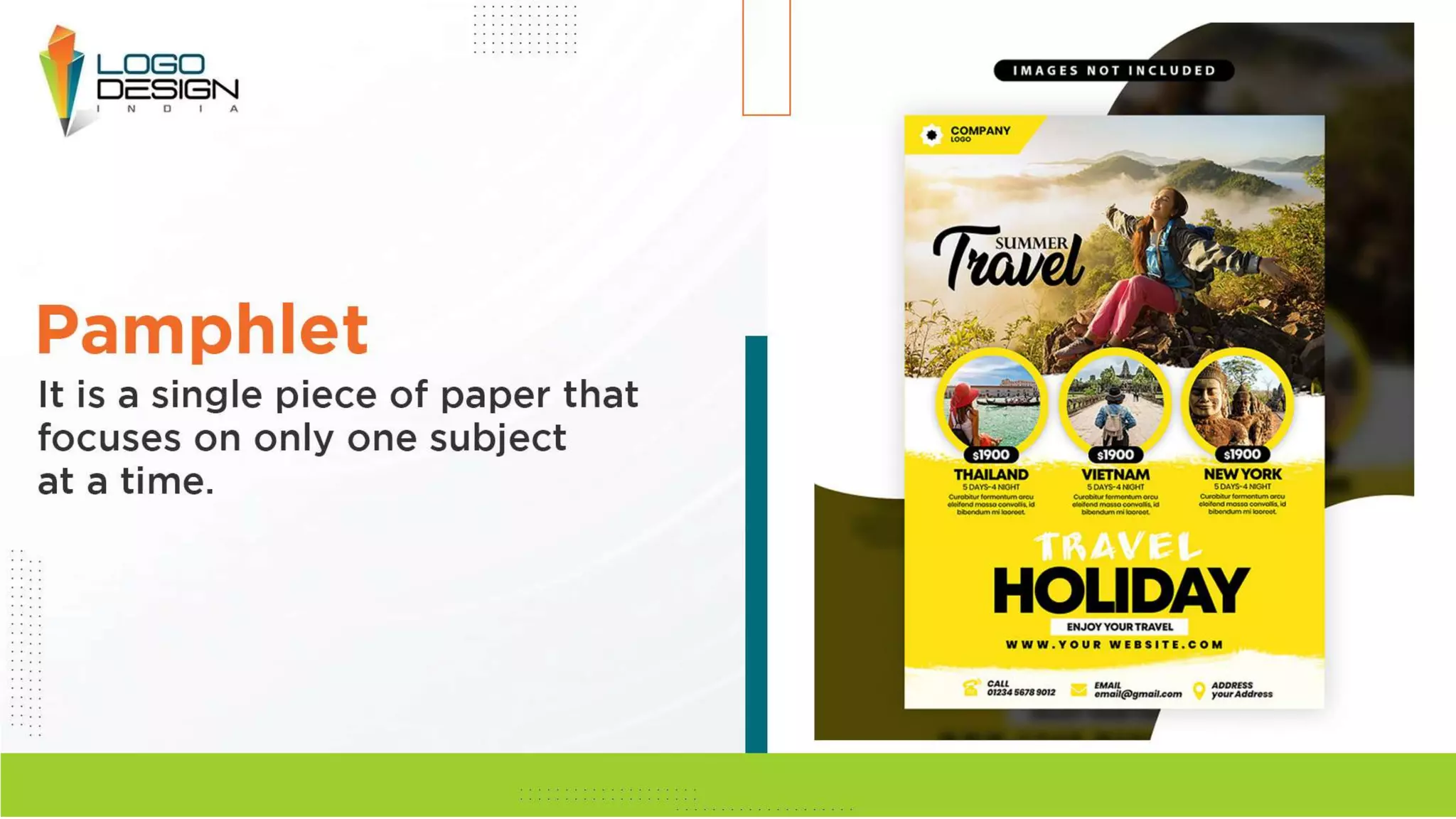 The difference between pamphlets and brochures | PPTX