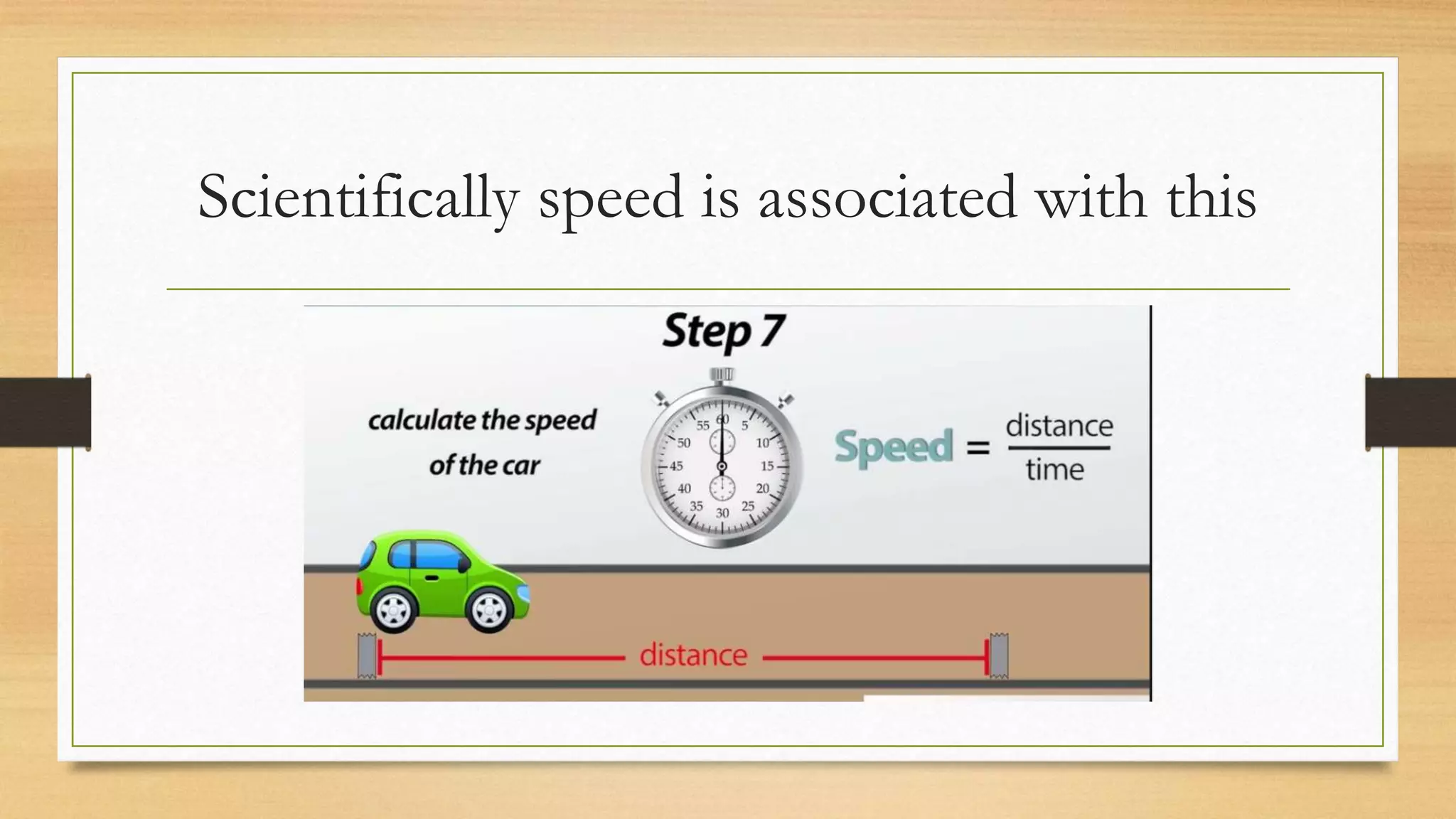 The difference between speed and velocity | PPTX | Physics | Science