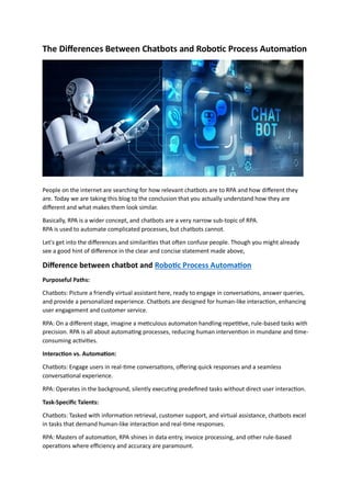 The Differences Between Chatbots and Robotic Process Automation.pdf