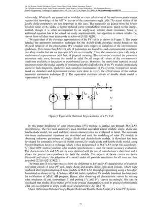The Differences between Single Diode Model and Double Diode Models of a Solar.pdf