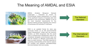 The Differences Betwen AMDAL VS ESIA.pptx