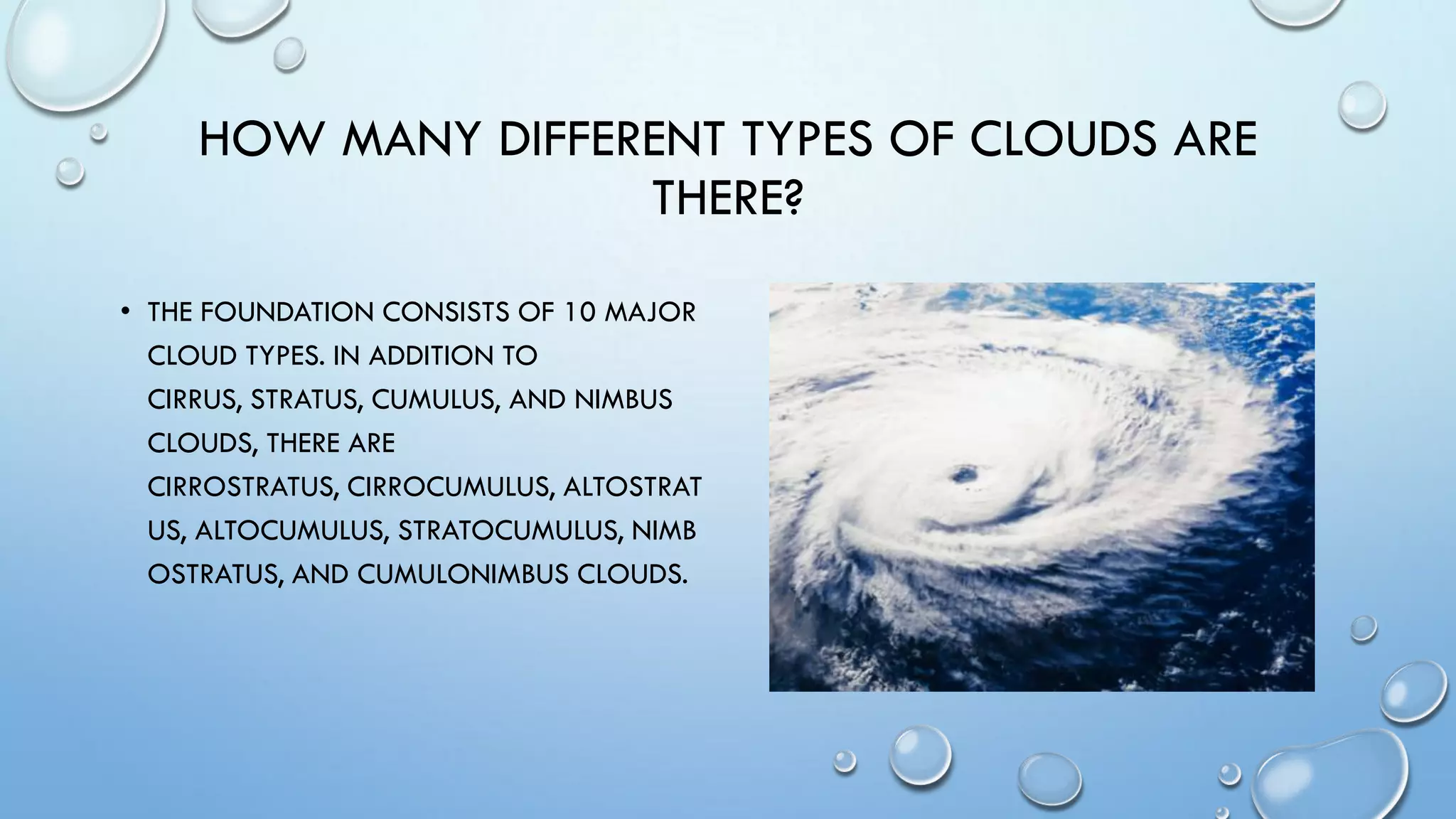 The differences in clouds | PPT