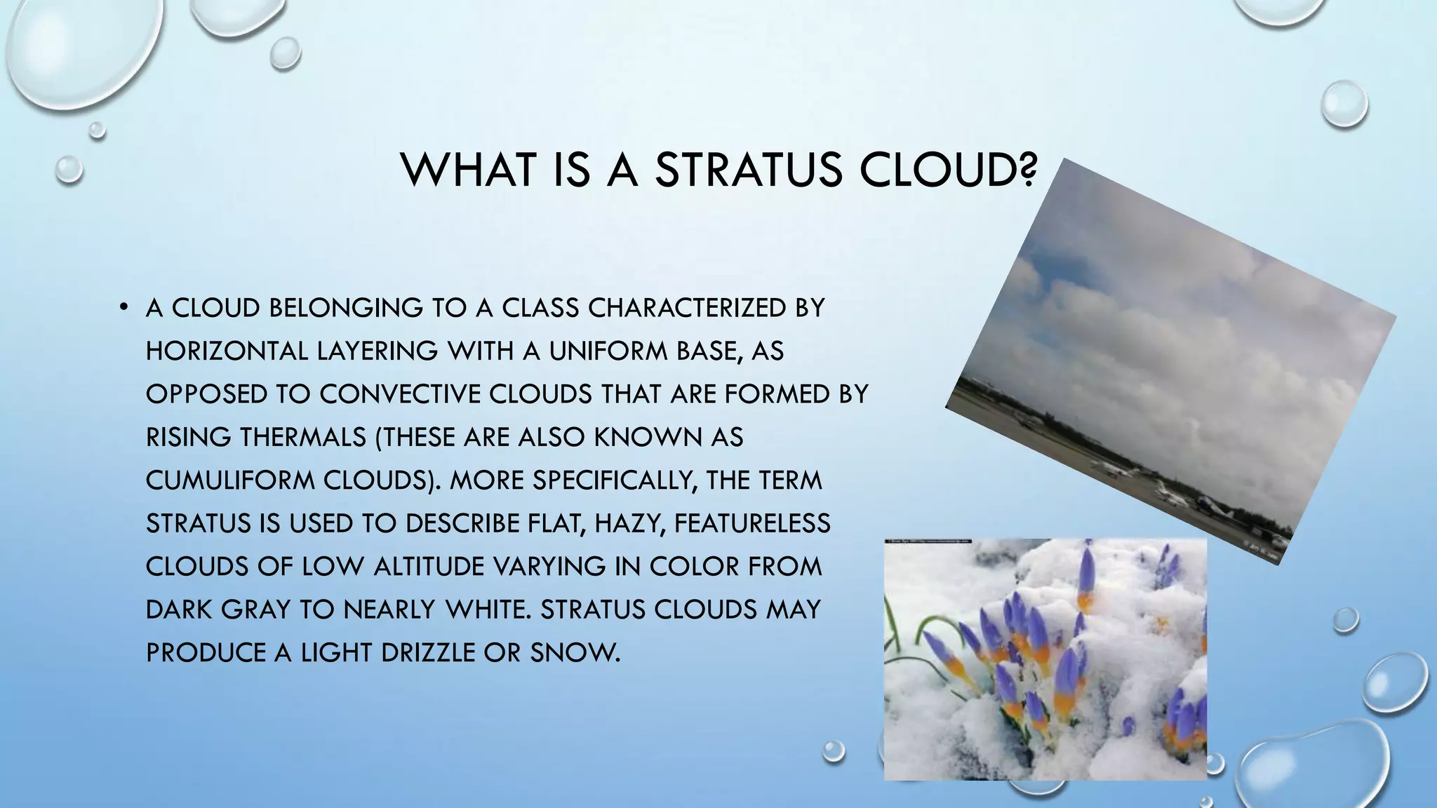 The differences in clouds | PPT