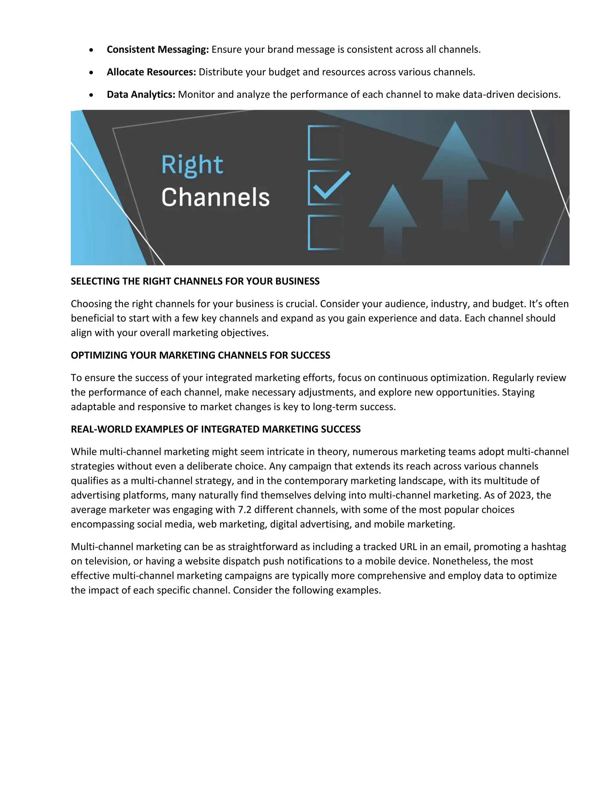 THE DIFFERENT CHANNELS USED IN INTEGRATED MARKETING – HOW TO USE THEM ...