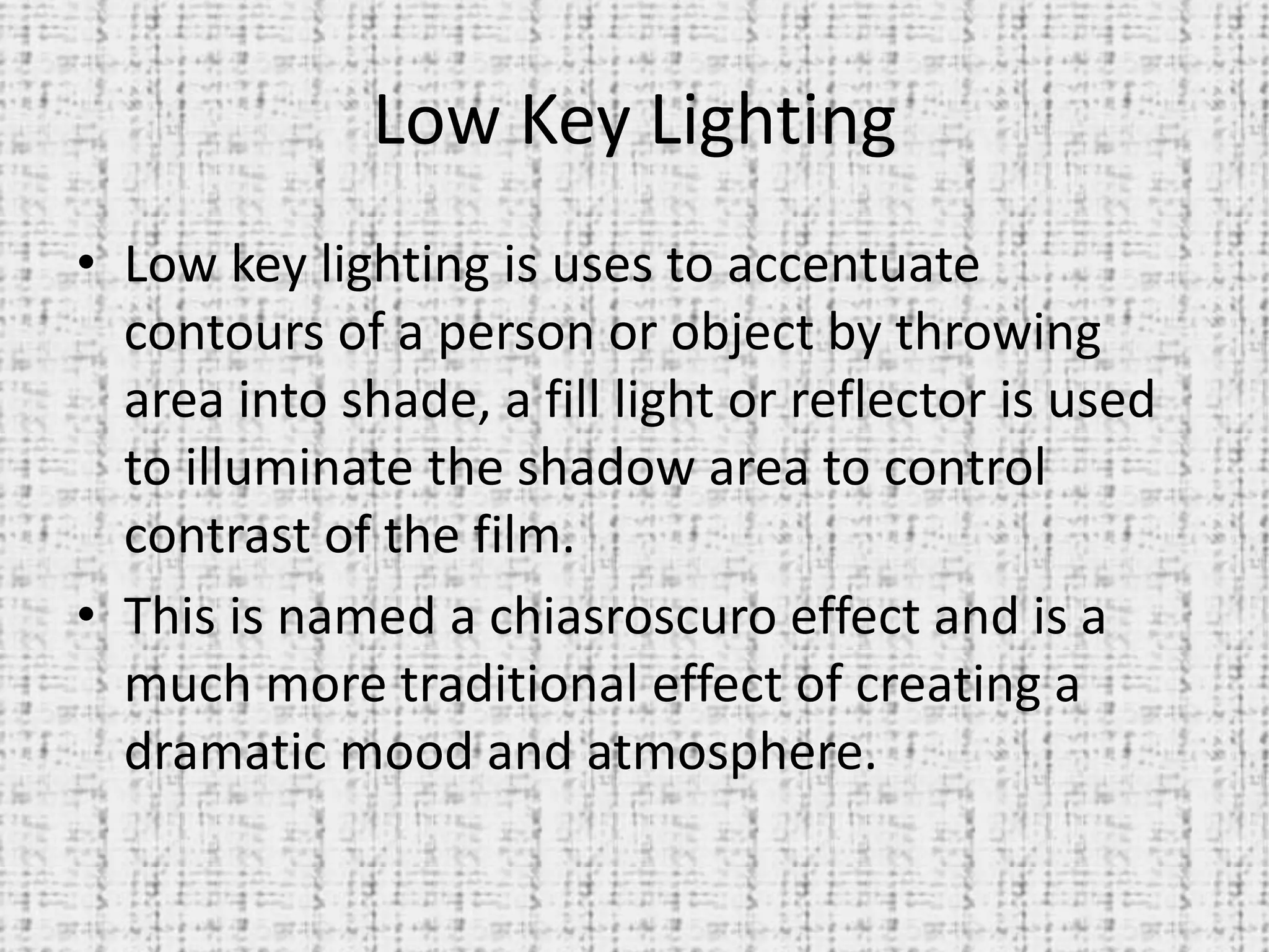 The different forms of lighting | PPTX