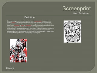 The different forms of print based media techniques and technologies | PPTX