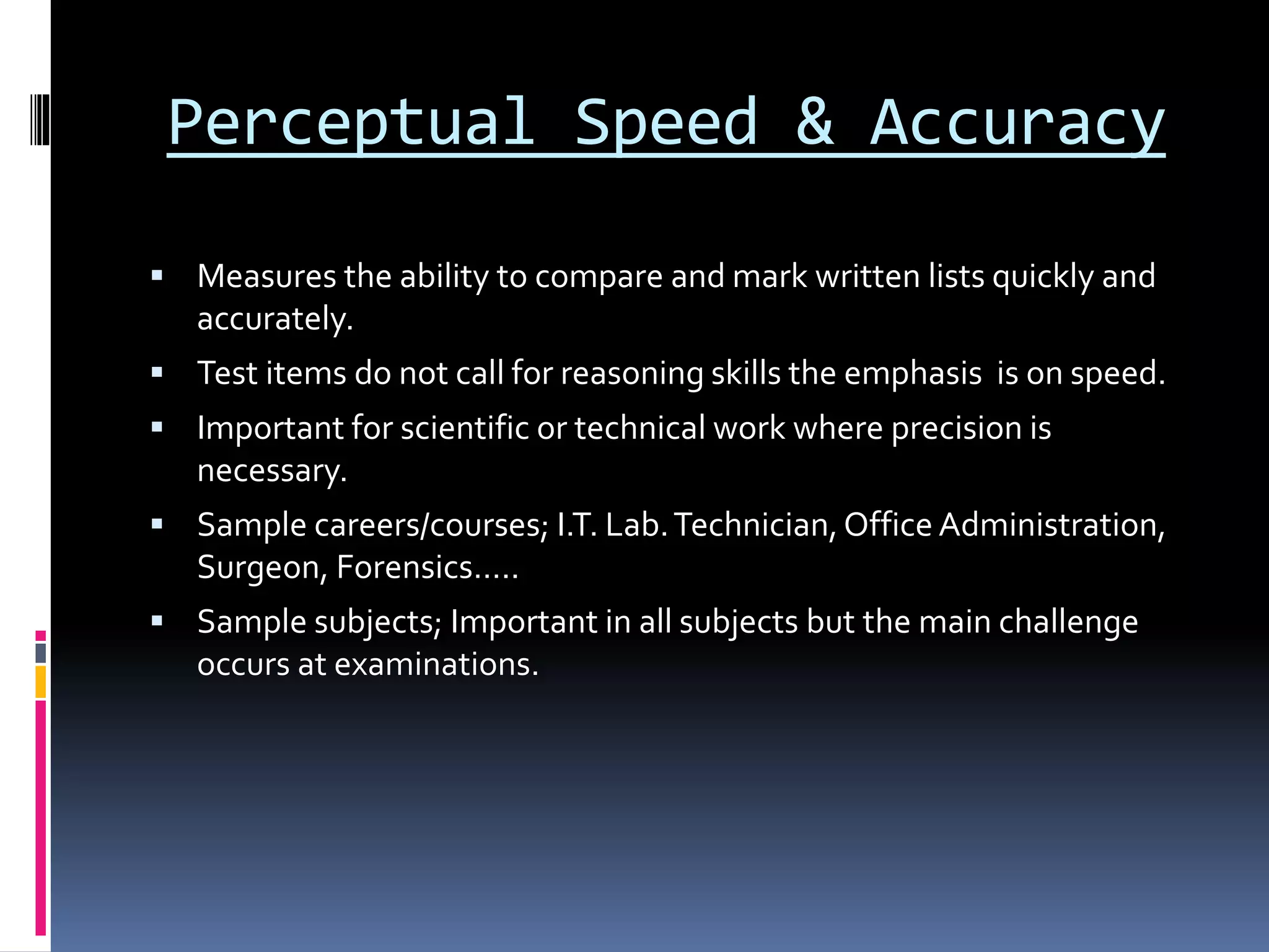 The differential aptitude test (dat) | PPTX