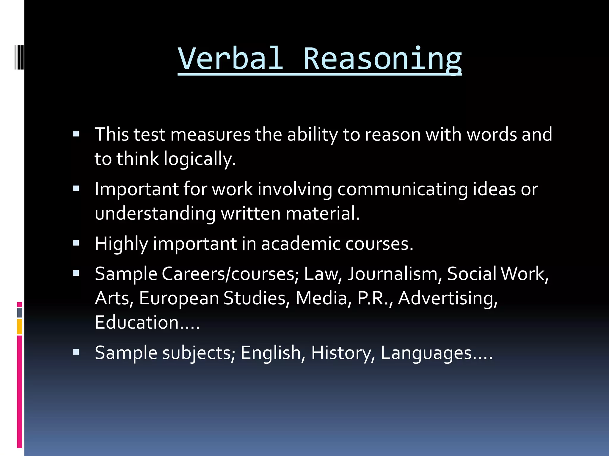 The differential aptitude test (dat) | PPTX