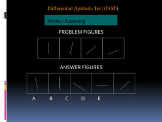 The differential aptitude test (dat) | PPTX