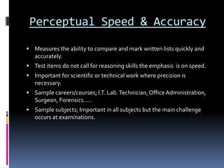 The differential aptitude test (dat) | PPTX