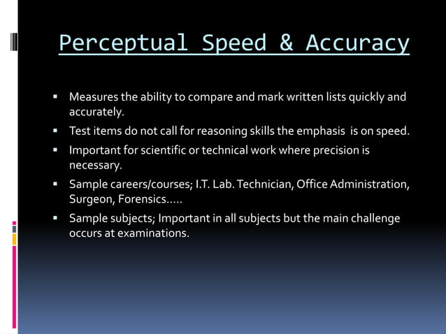 The differential aptitude test (dat) | PPTX
