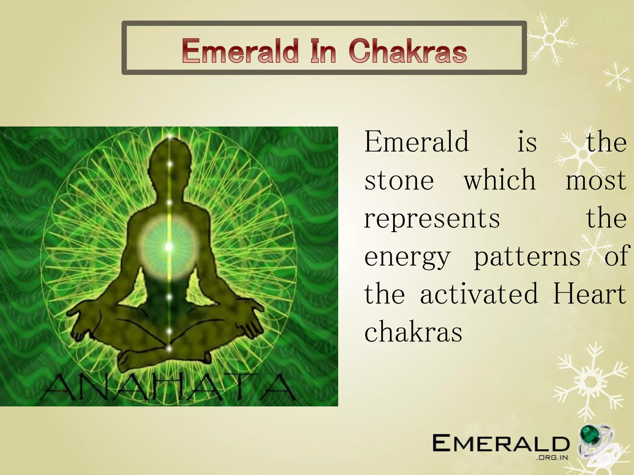 The different positive effects of emerald | PPT