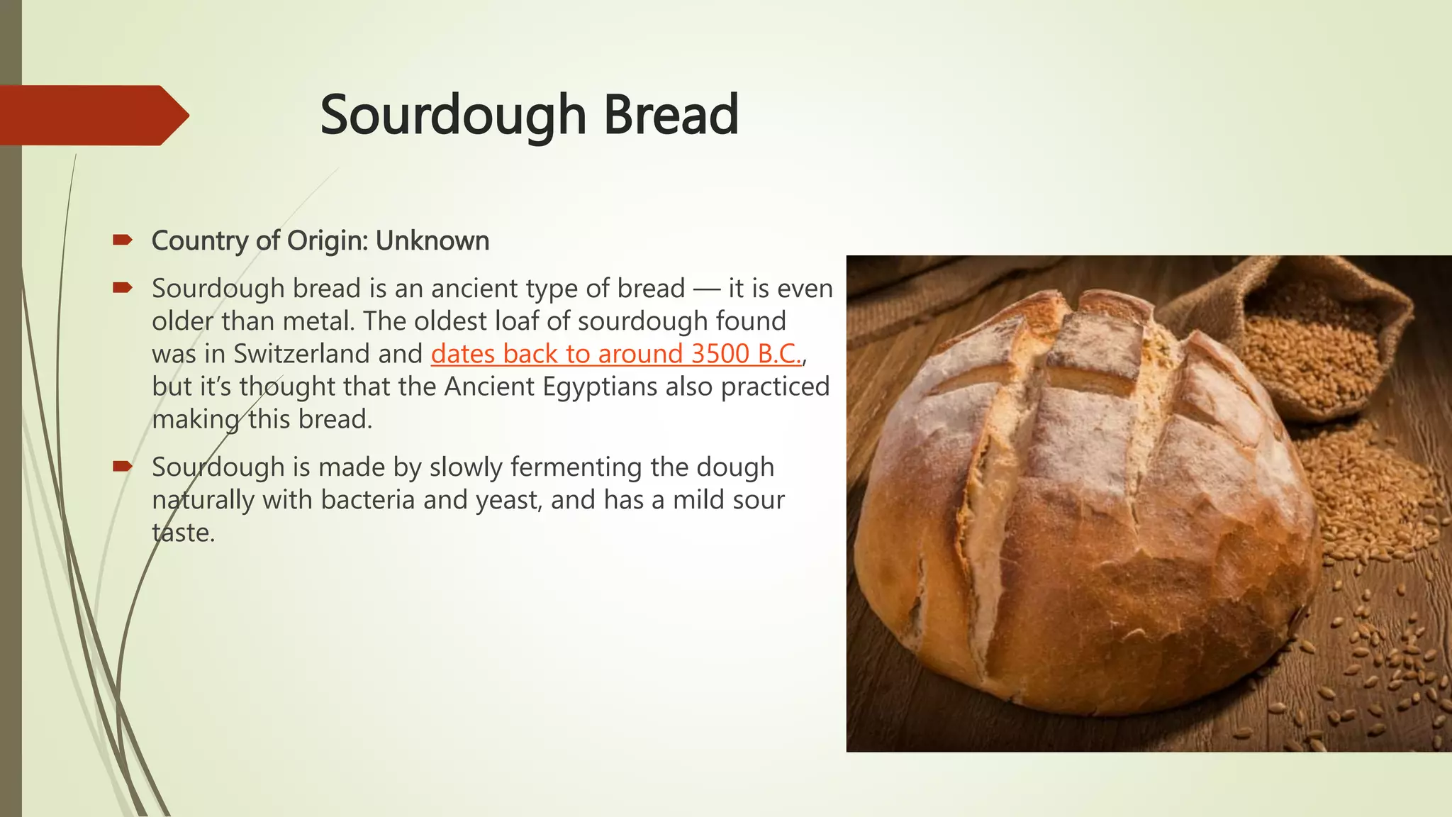 The Different Types Of Bread.pptx