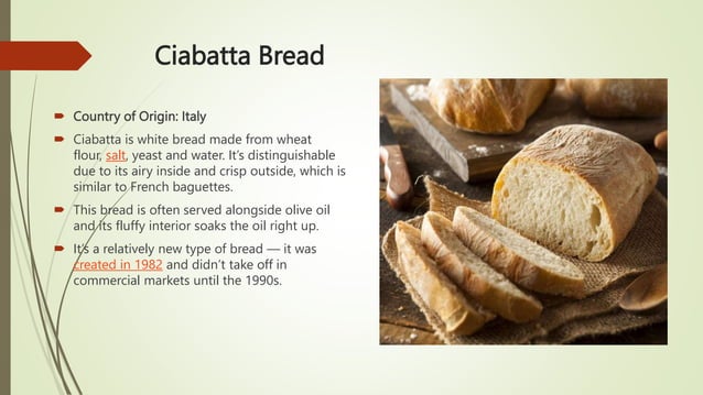 The Different Types Of Bread.pptx