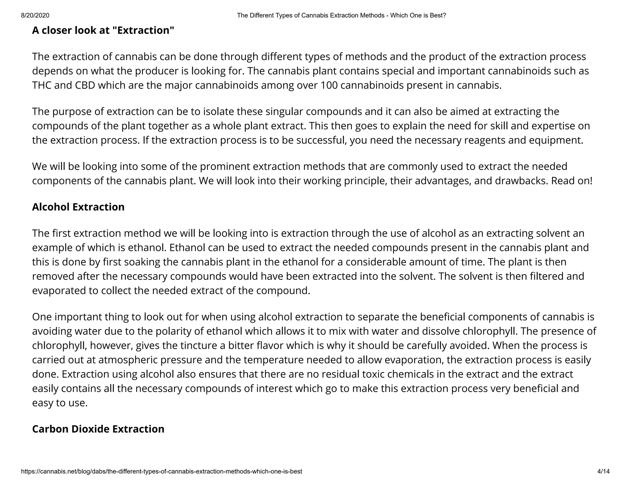 What are the Different Types of Extraction Methods for Cannabis? | PPT