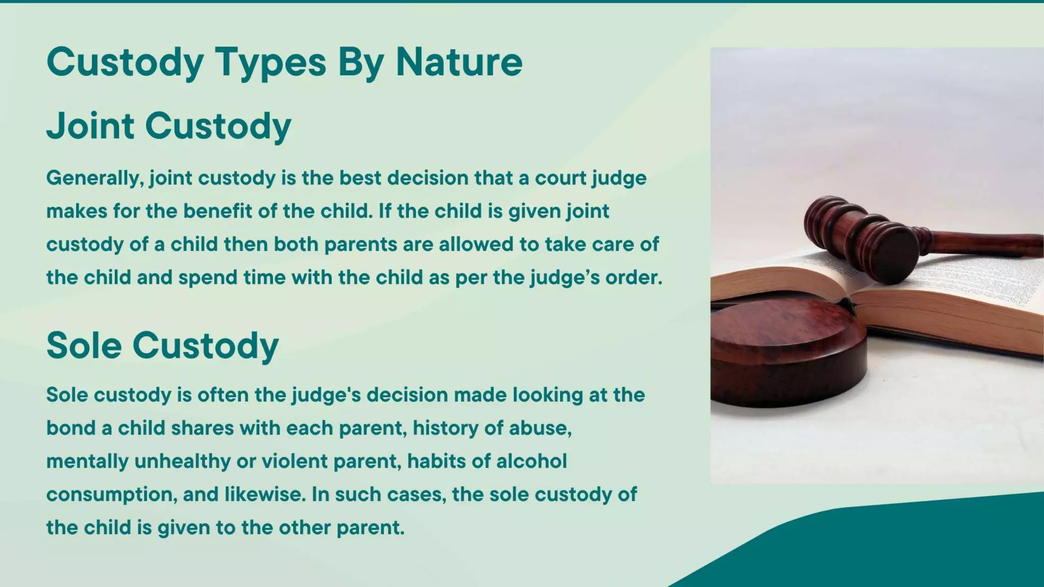 The Different Types of Child Custody in California. | PPTX