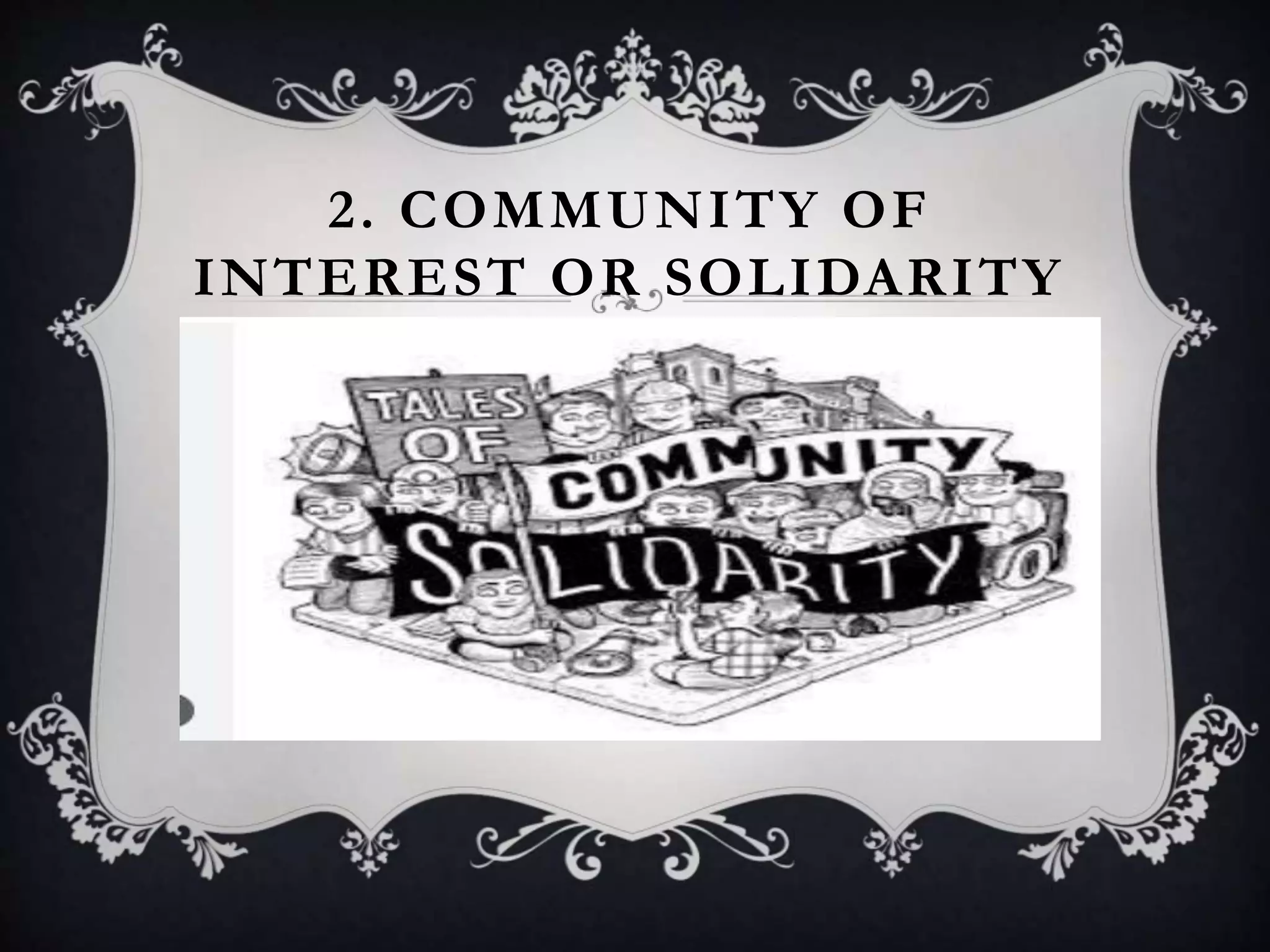 Typologies of Communities | PPTX