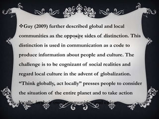 Typologies of Communities | PPTX