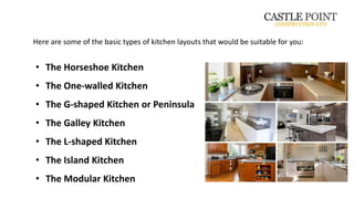 Different Types of Kitchens | PPTX