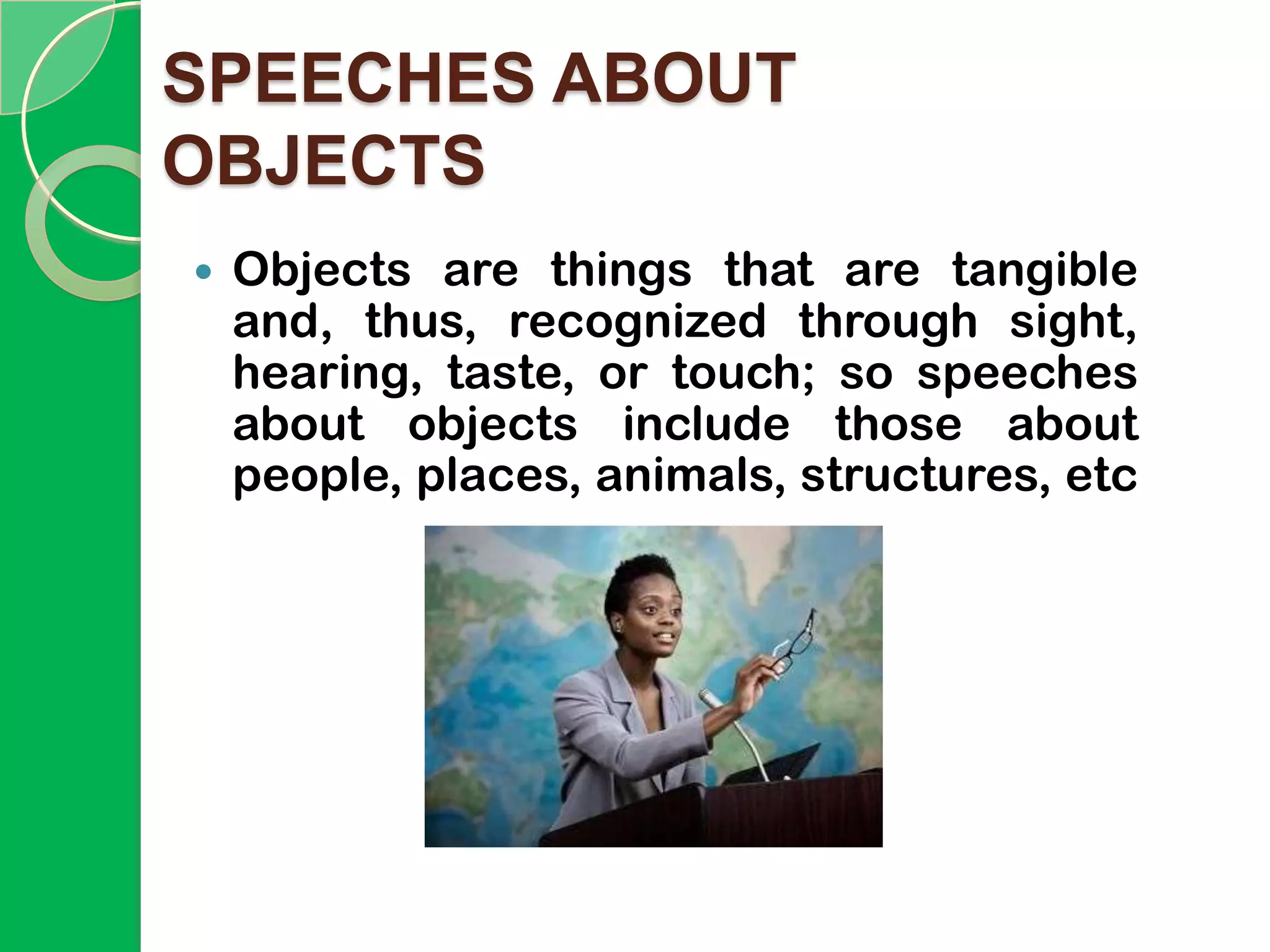 The different types of speeches | PPTX