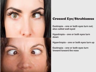 The different types of vision problems | PDF