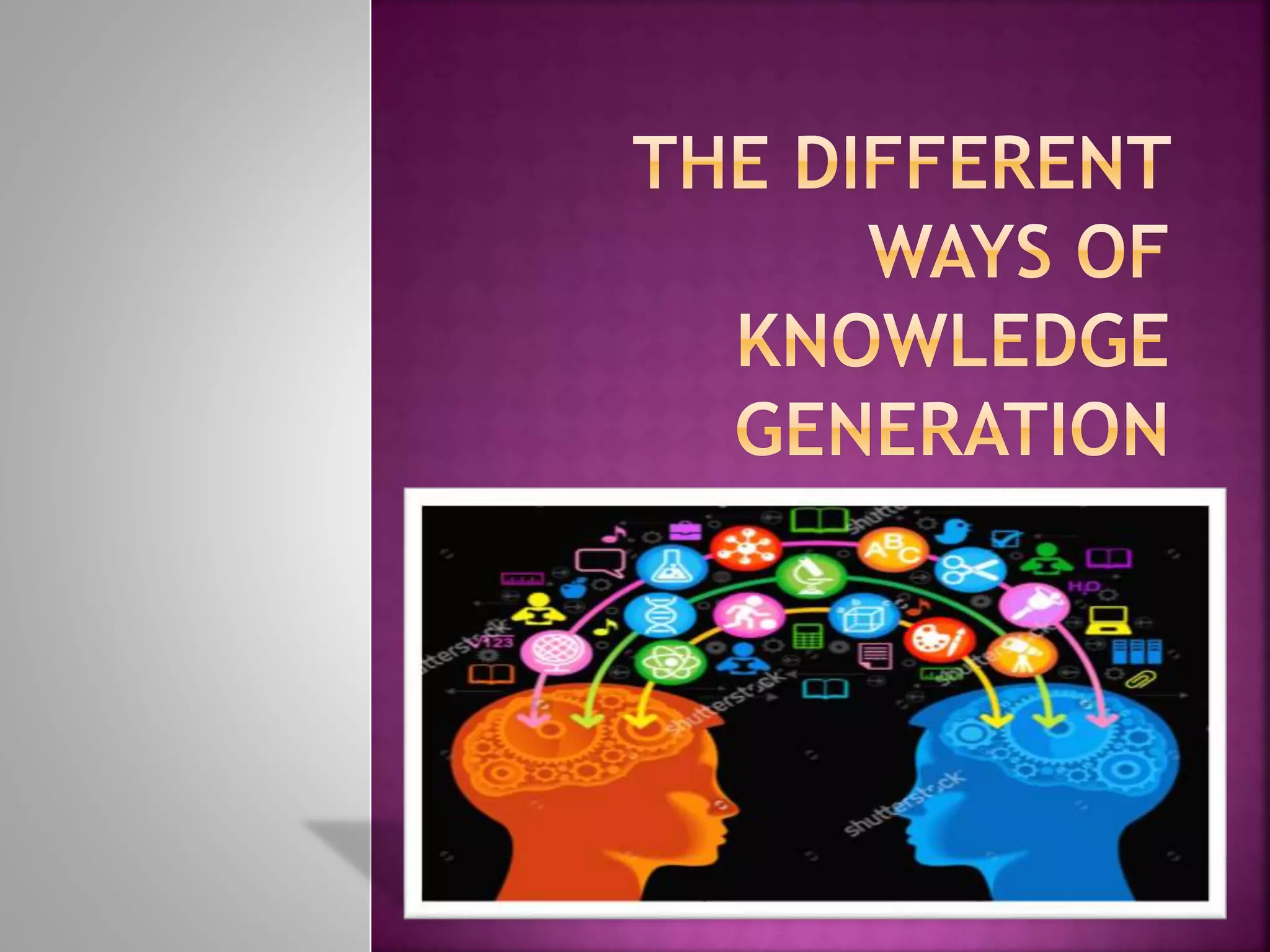 Knowledge Generation | PPT