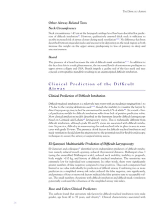 The difficult airway | PDF