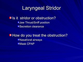 The difficult extubation | PPS