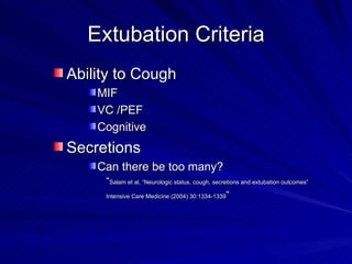 The difficult extubation | PPS