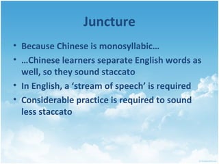 The difficulties faced by chinese students learning english | PPT
