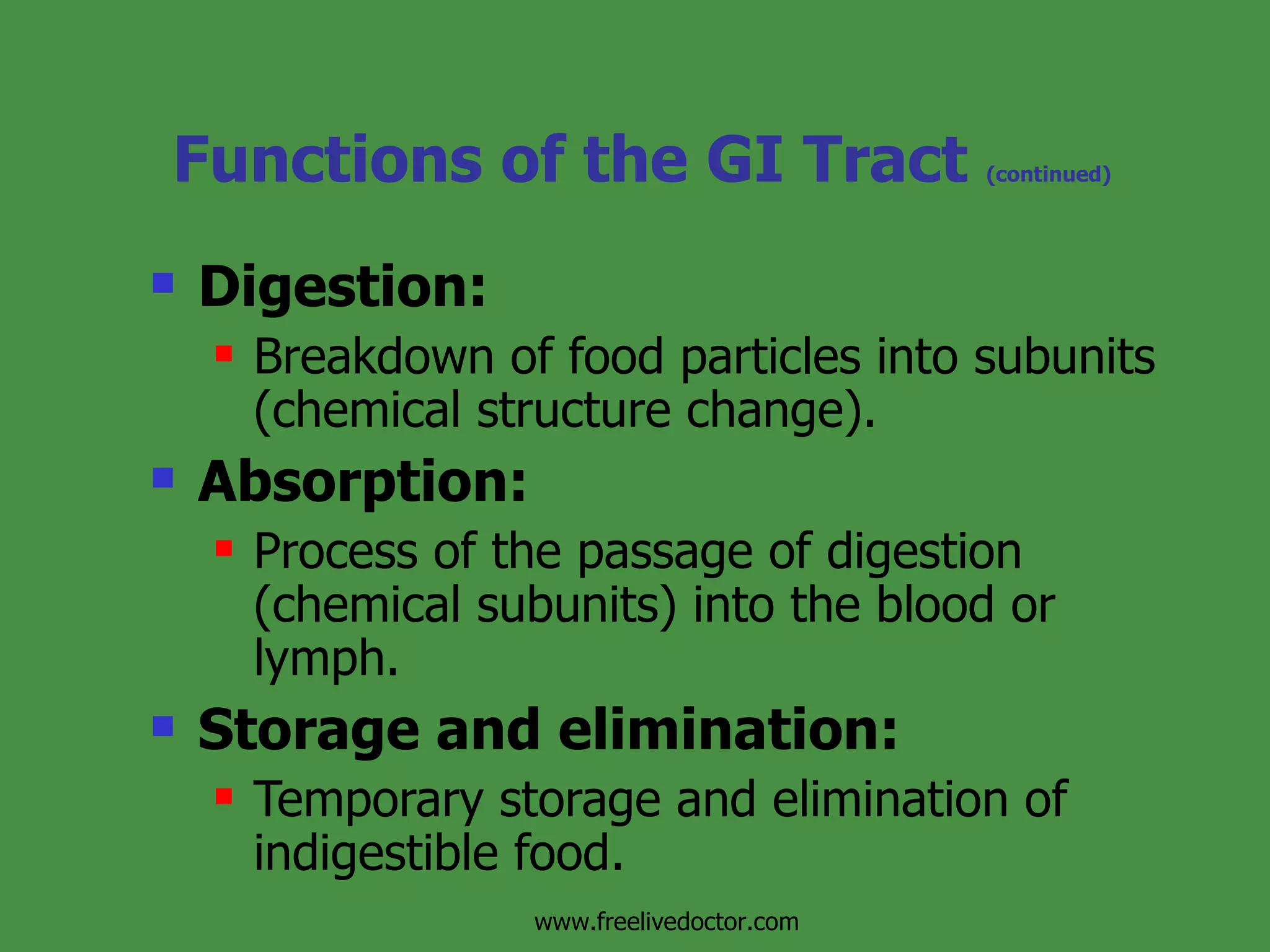 The Digestive System | PPT